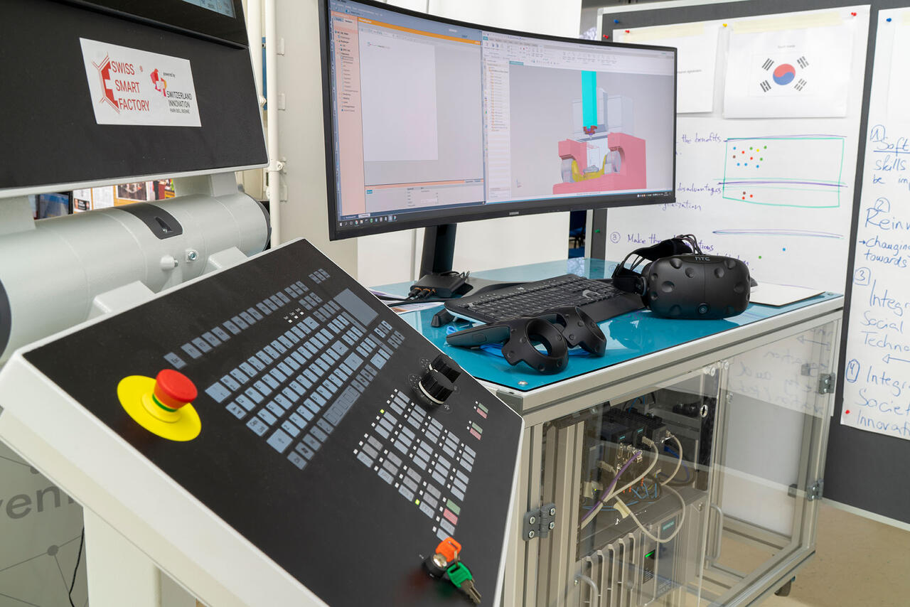In a smart factory, the products control their own production processes ...